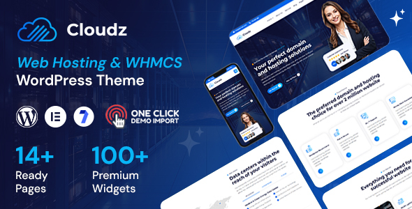 Cloudz - Web Hosting and WHMCS WordPress Theme by awaiken | ThemeForest